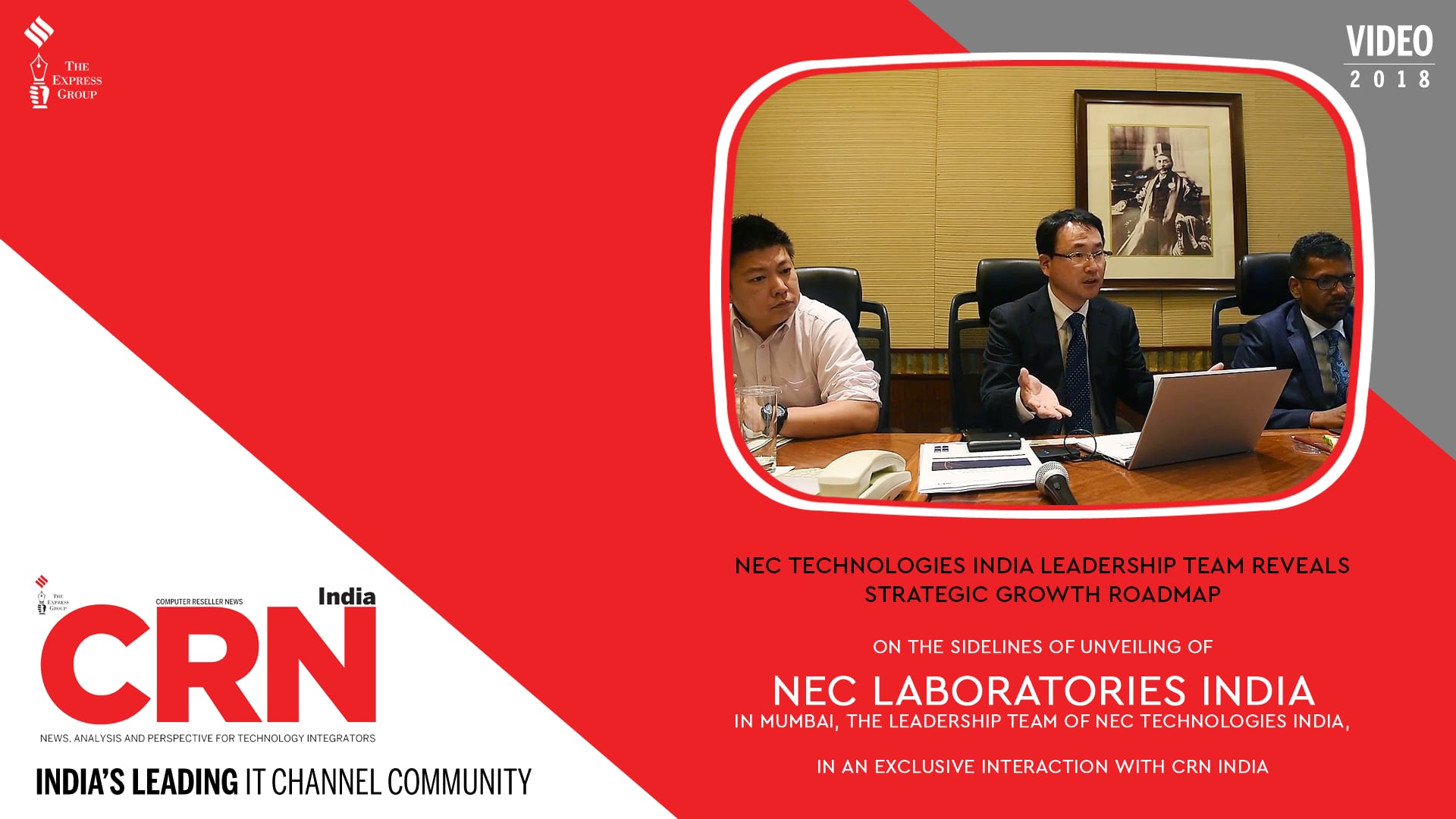 NEC Technologies India leadership team reveals strategic growth roadmap ...